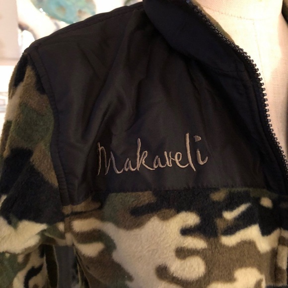 Makaveli | Jackets & Coats | Vintage Y2k Makaveli Camo Jacket By Tupac ...